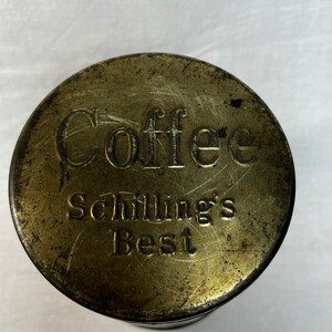 Schillings Best Coffee Can - Etsy