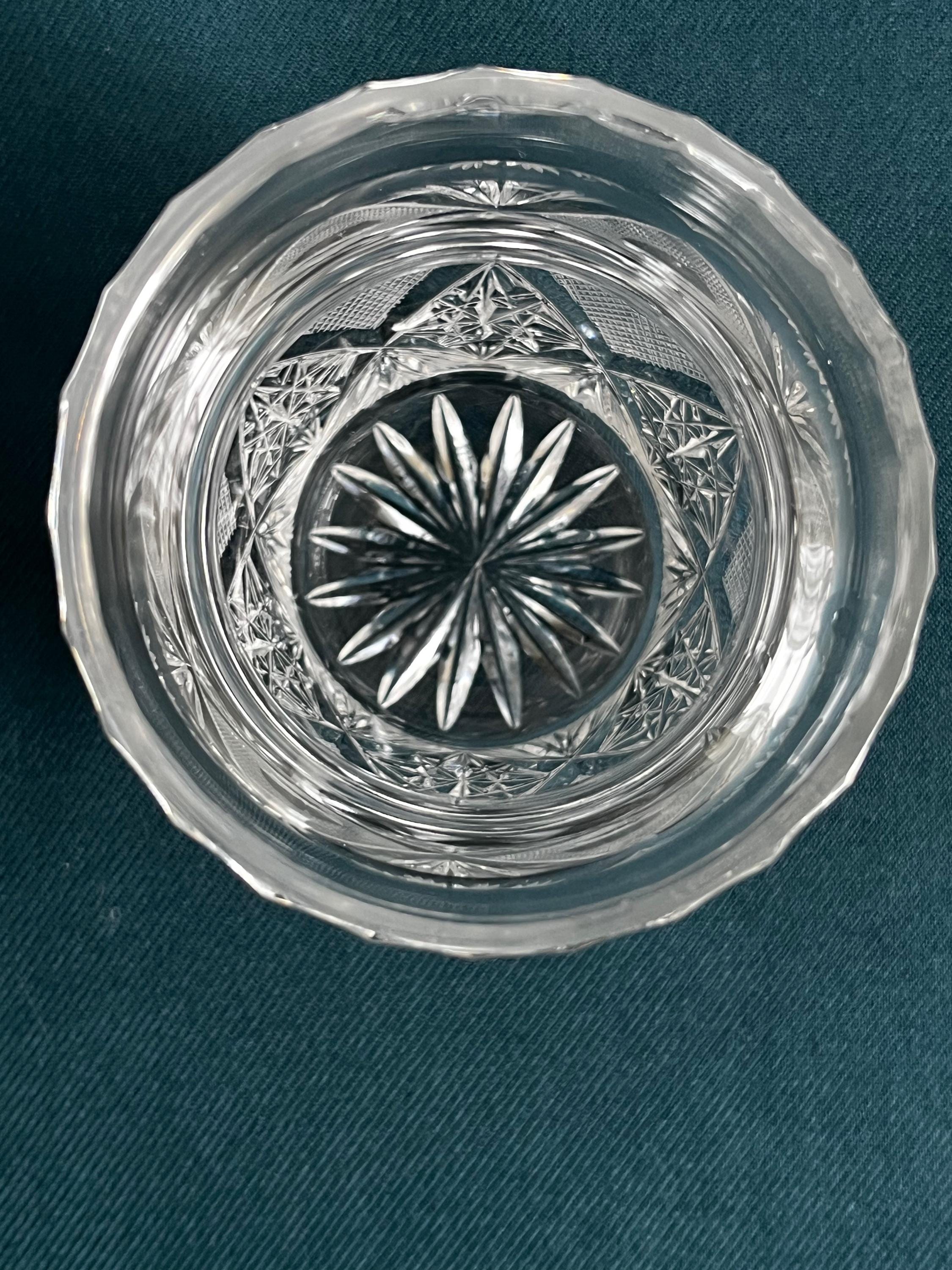 1960s Starburst Crystal Jam Jar - Etsy