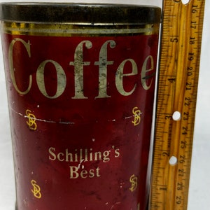 Schillings Best Coffee Can - Etsy