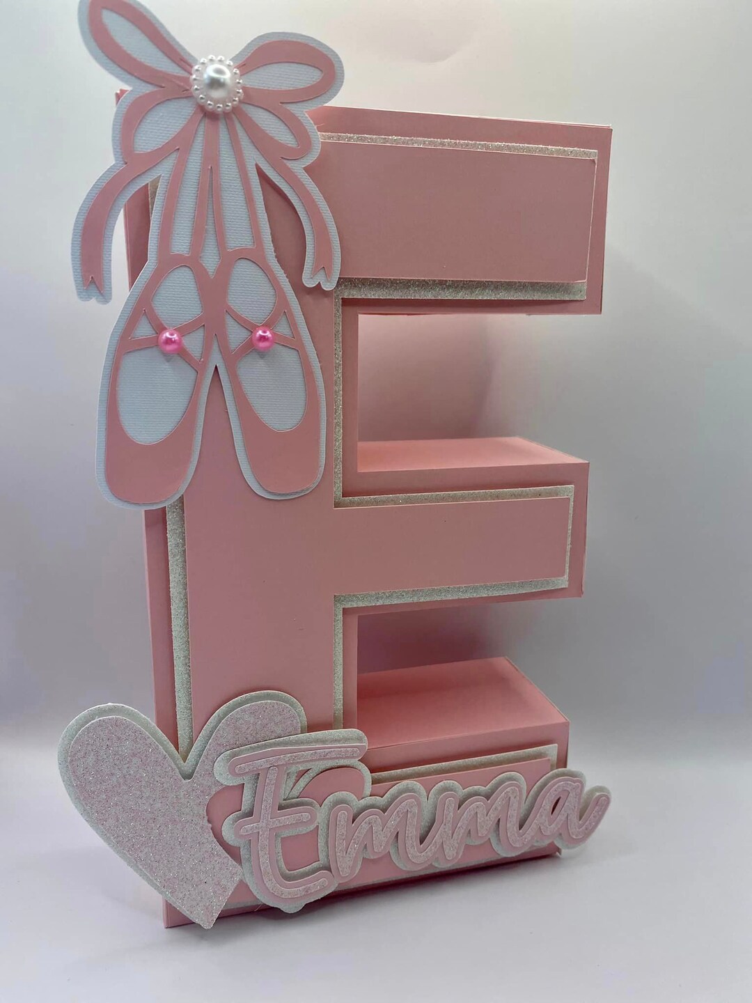 Adorable 3D Ballet Letters for Your Little Dancer - Etsy