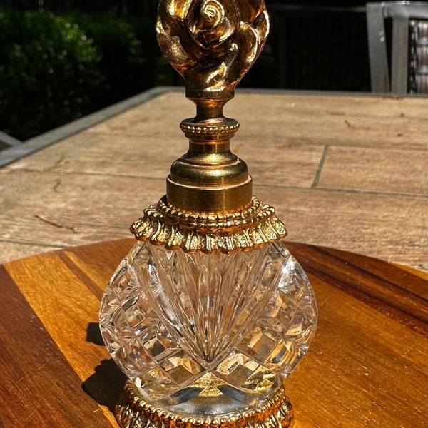 Rose Perfume Bottle - Etsy