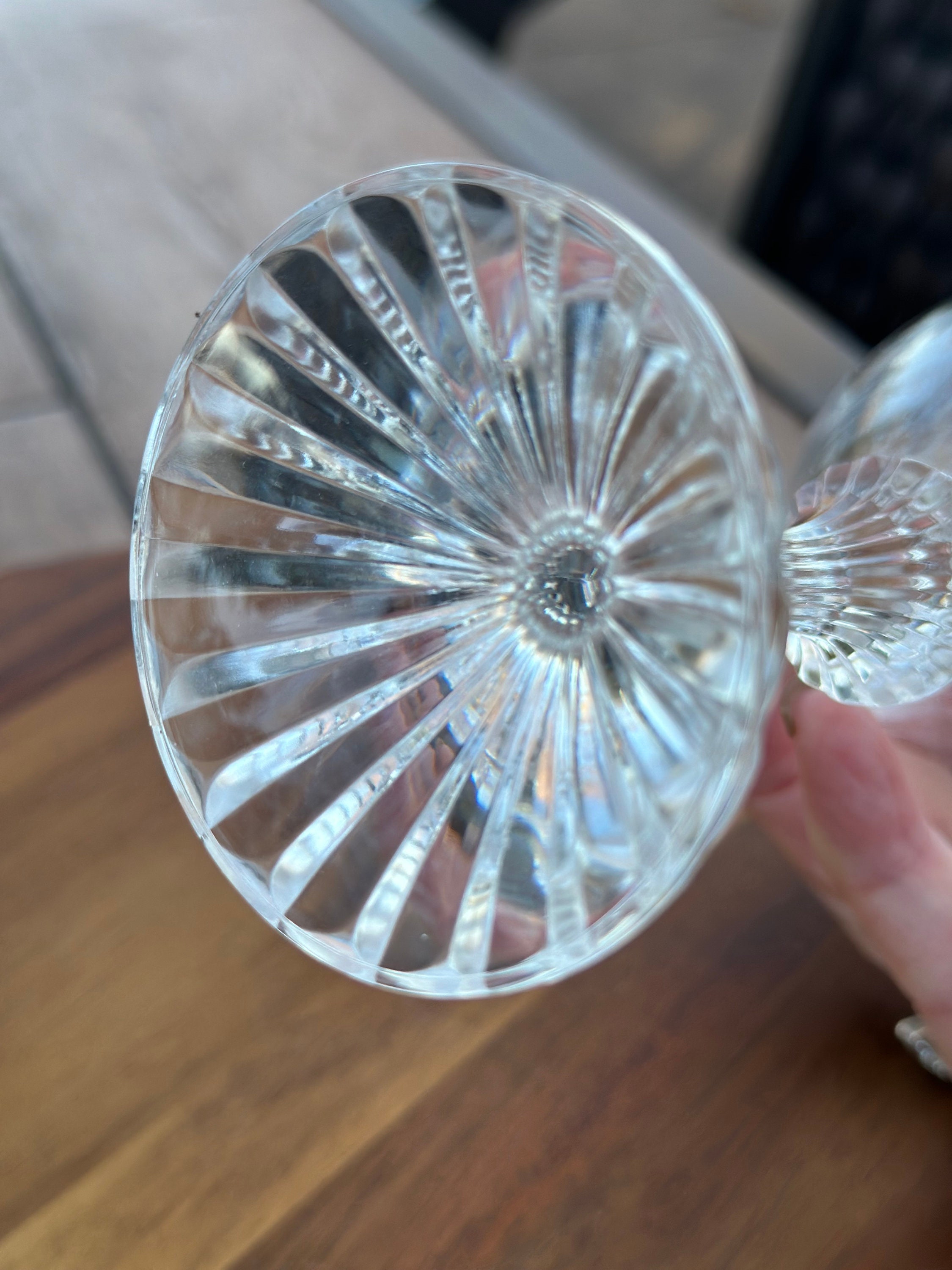 Vintage the Ritz Water Goblet by Mikasa, Clear Blown Glass - Etsy