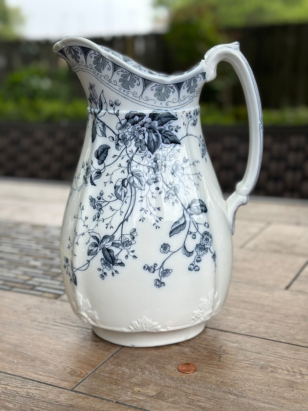 Antique Alfred Meakin Parisian Granite Rosaline Pattern 13 - Etsy