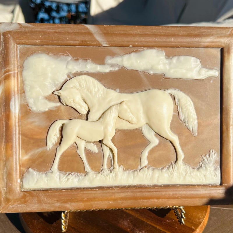 Incolay Jewelry Box - Etsy