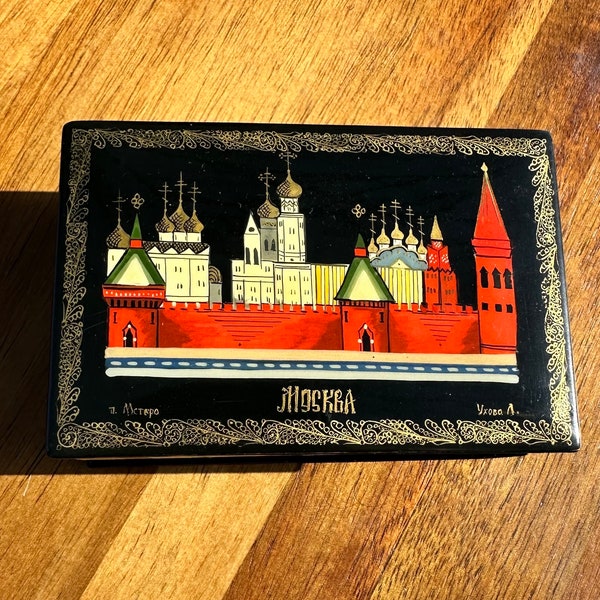 Russian Lacquer Boxes - Etsy