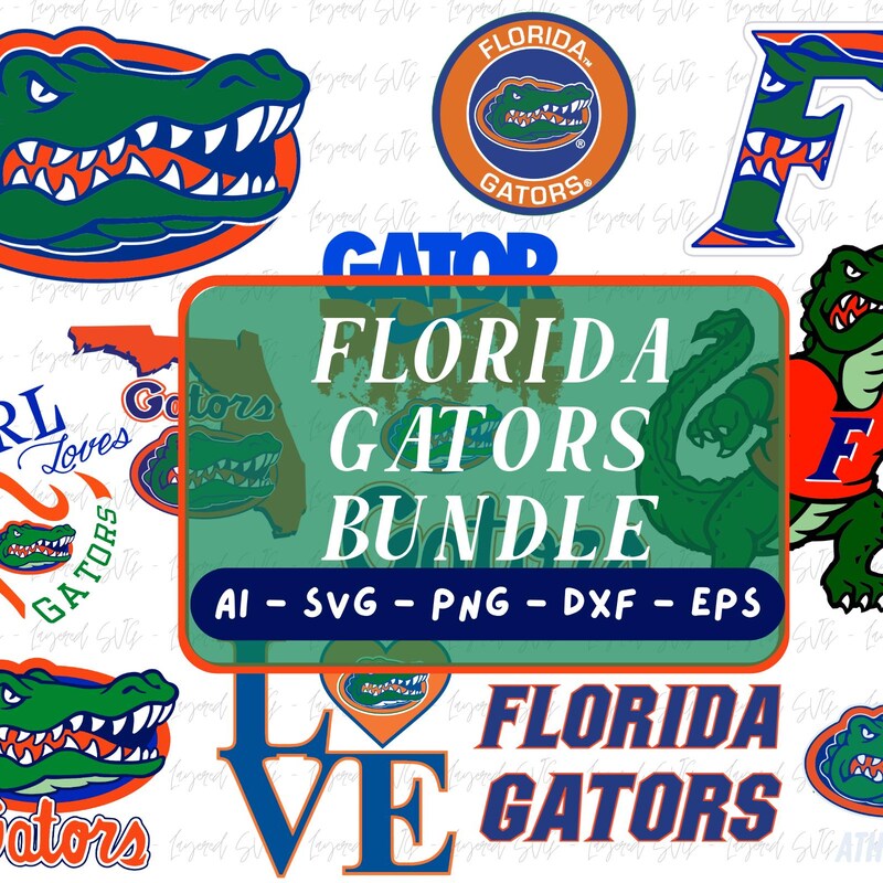 Florida Gators Svg - Etsy