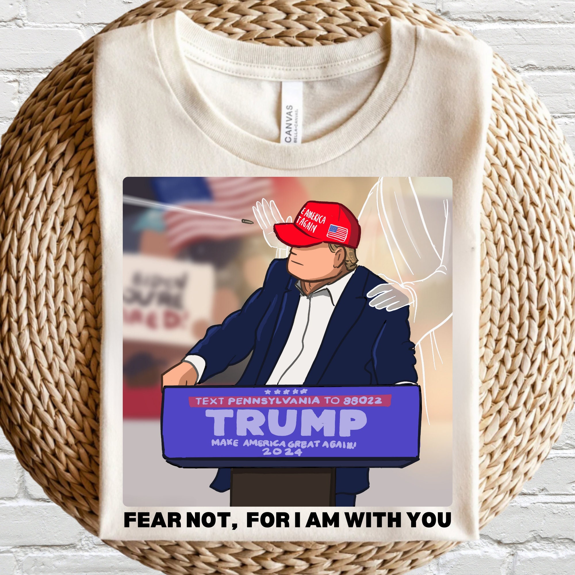 Jesus Save Trump Png, Fear Not for I Am With You Trump Png, America Png ...