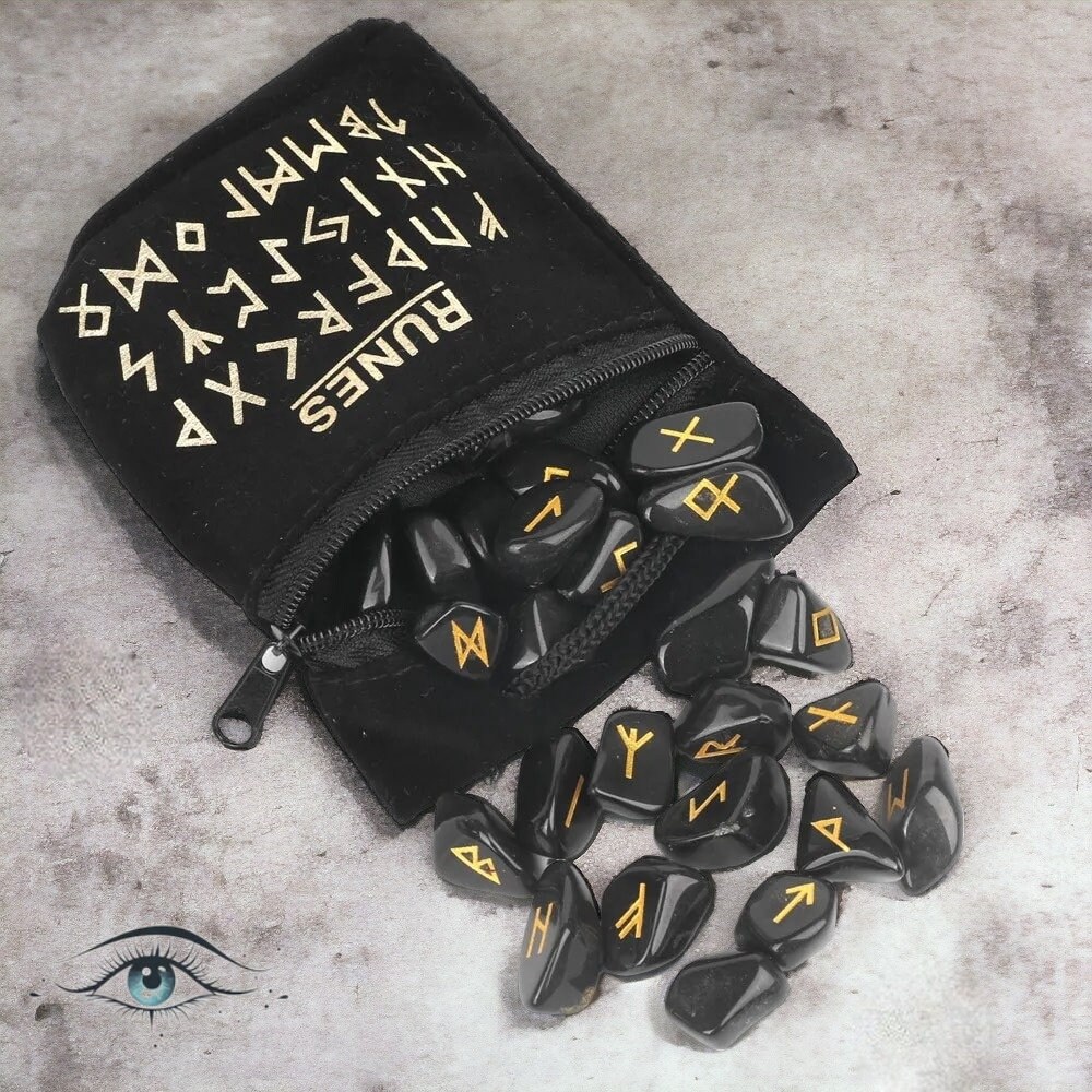 Norse Runes, Rune Stone, Stone Crystal, Divination, Chakra Stones ...