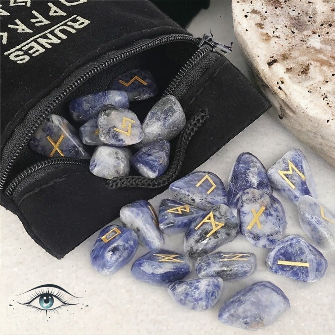 Norse Runes, Rune Stone, Stone Crystal, Divination, Chakra Stones ...
