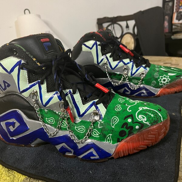 Custom Fila Shoes - Etsy