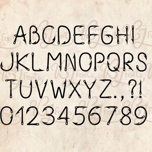 Fish Hook Font Fisher Font TTF Fish Hooking Font Installable Font Hook ...