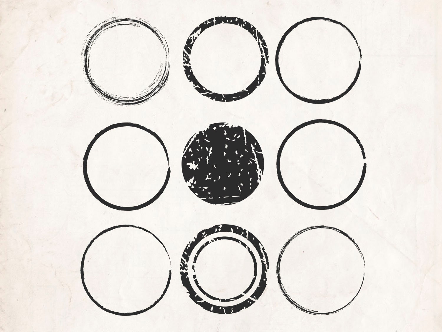 Circle SVG Circle Cricut Circle Print Circle Cut File Circle Set Circle ...