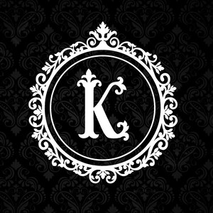 Baroque Font - TTF - Baroque Letters Svg - Royal Font - Monogram Font ...