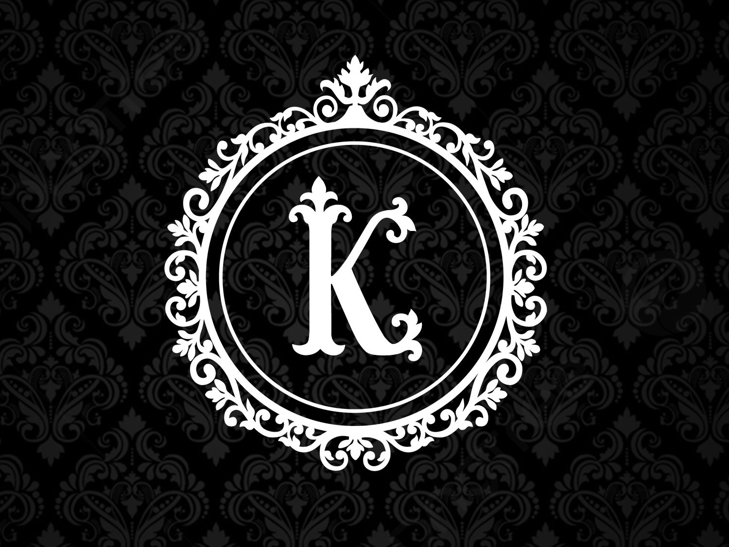 Baroque Font - TTF - Baroque Letters Svg - Royal Font - Monogram Font ...