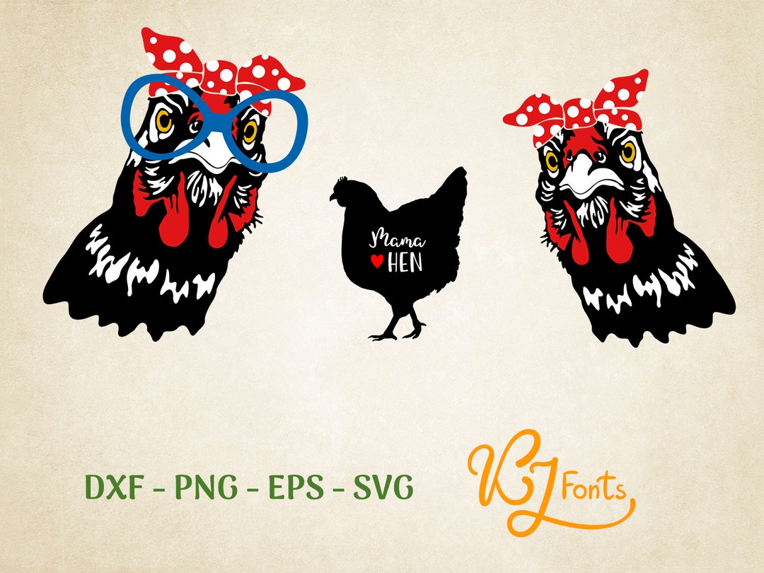 Chicken SVG - Hen Svg - Chicken Shirt Svg - Chicken Bundle Svg - Crasy ...