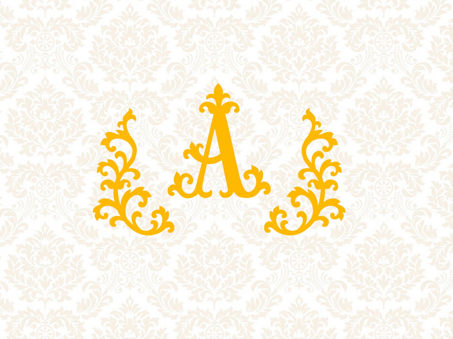 Baroque Font - TTF - Baroque Letters Svg - Royal Font - Monogram Font ...