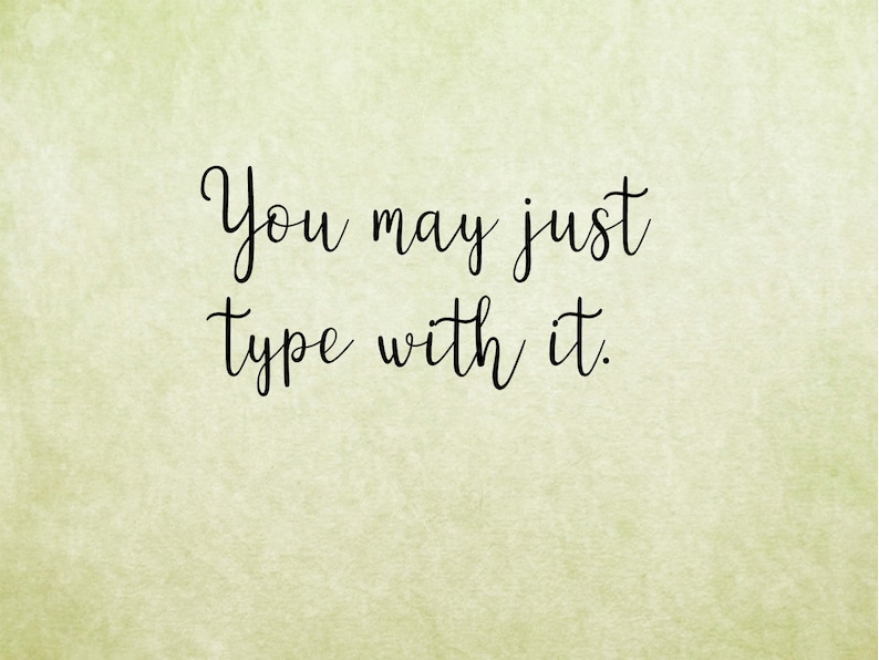 Cursive Font - Handwritten Font - TTF - Bow Font - Script Font - Font ...