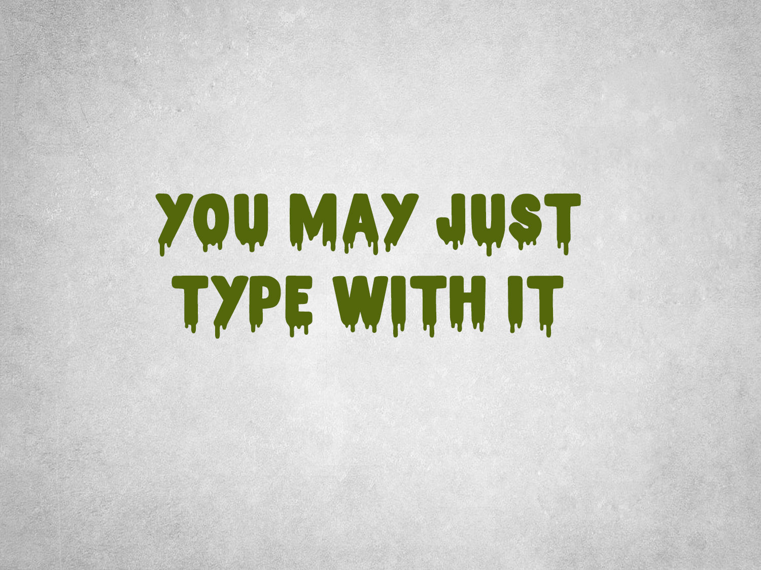 Dripping Font Bold Font Double TTF Installable Font Script Font - Etsy