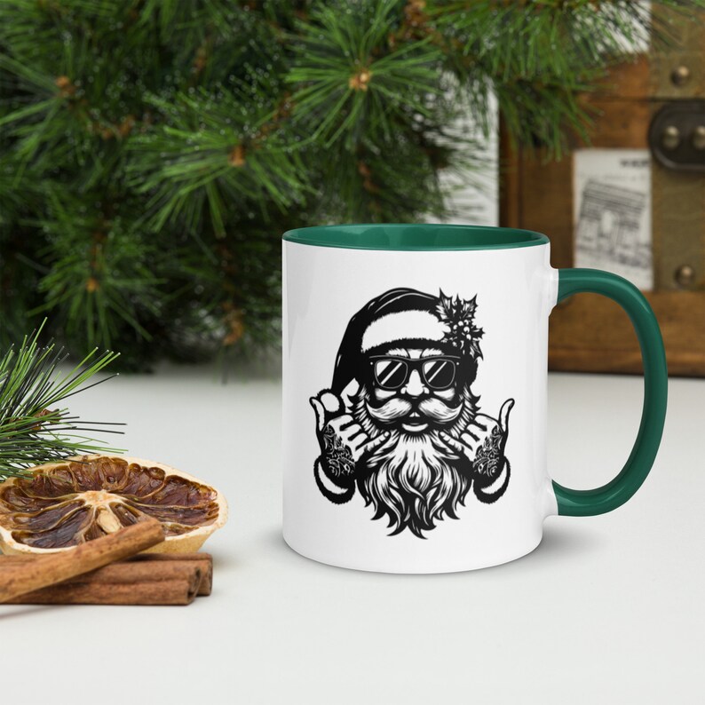 Shaka Santa Christmas Svg, Hawaiian Santa Claus Svg, Christmas Svg ...