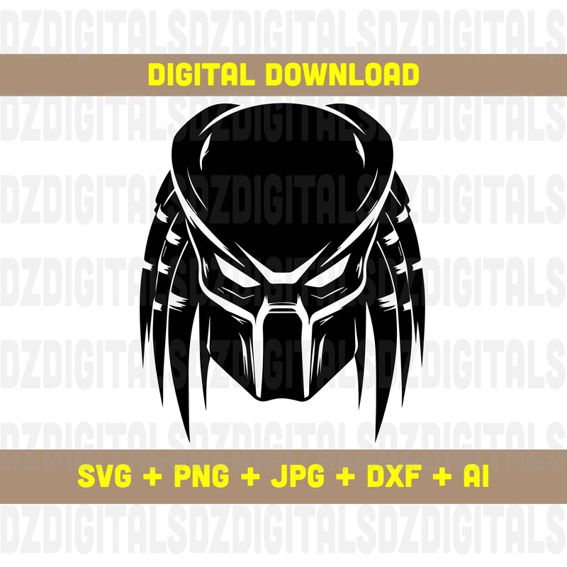 Predator Mask - Etsy