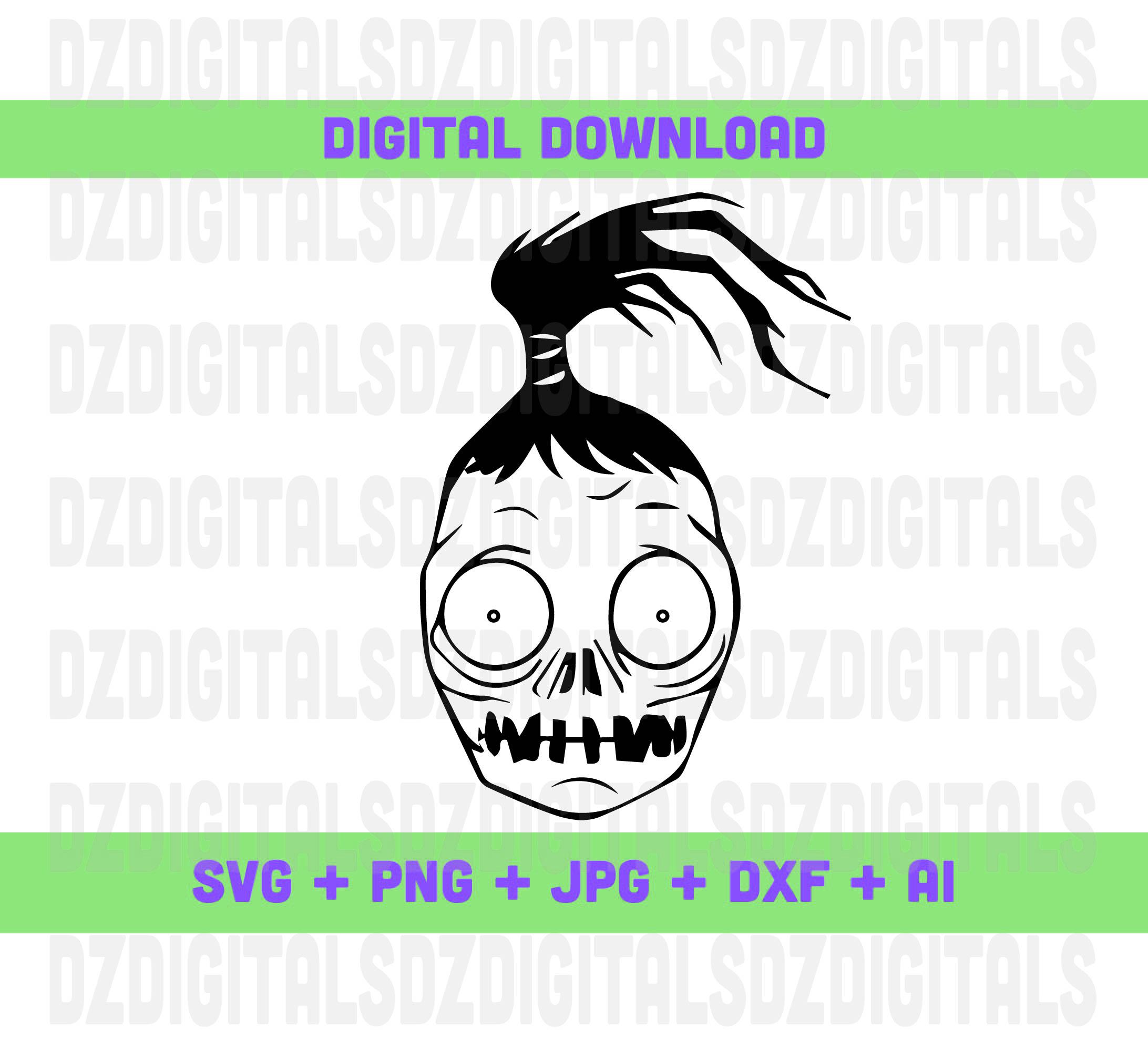 Bob Beetlejuice svg, Schrumpfkopf svg, Beetlejuice svg, Beetlejuice ...