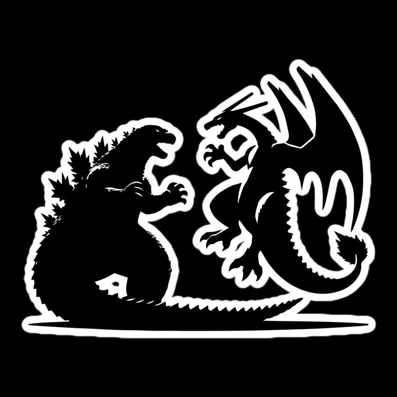Godzilla vs Charizard svg, Godzilla svg, Charizard svg, Pokemeon svg ...