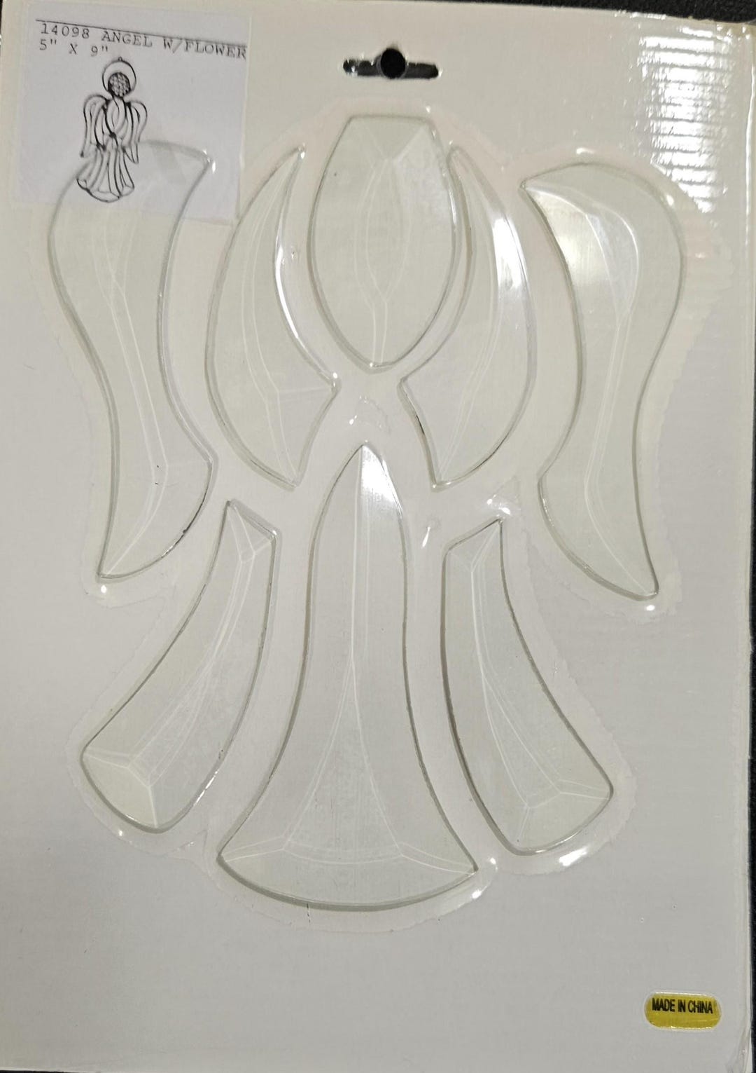 Beveled Glass Angel Cluster Kit 5" X 9" 14098 - Etsy