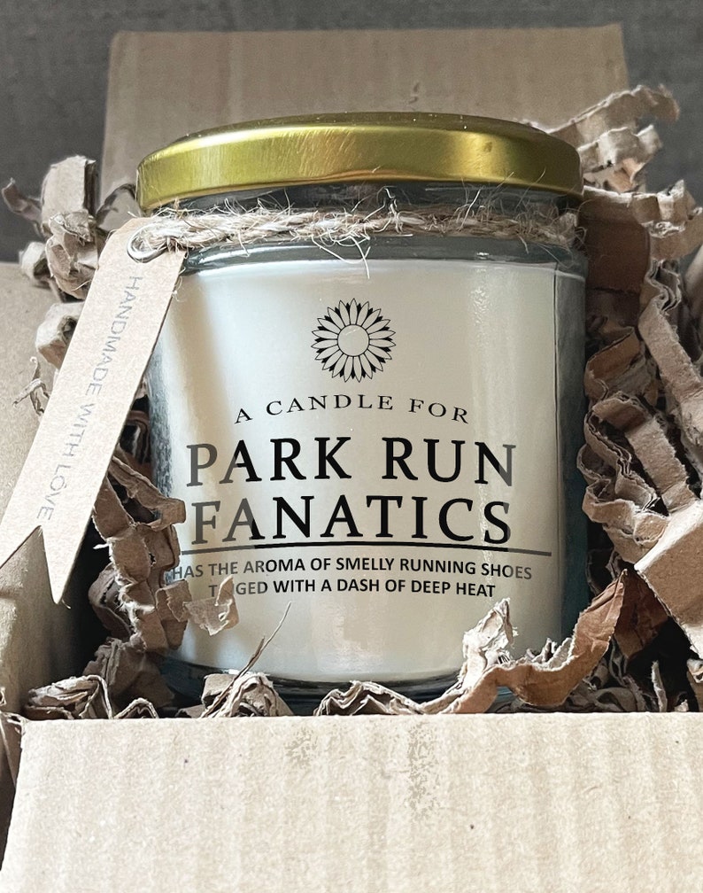 A Candle for A Park Run Runner Funny Joke Soy Candles Gift Present ...