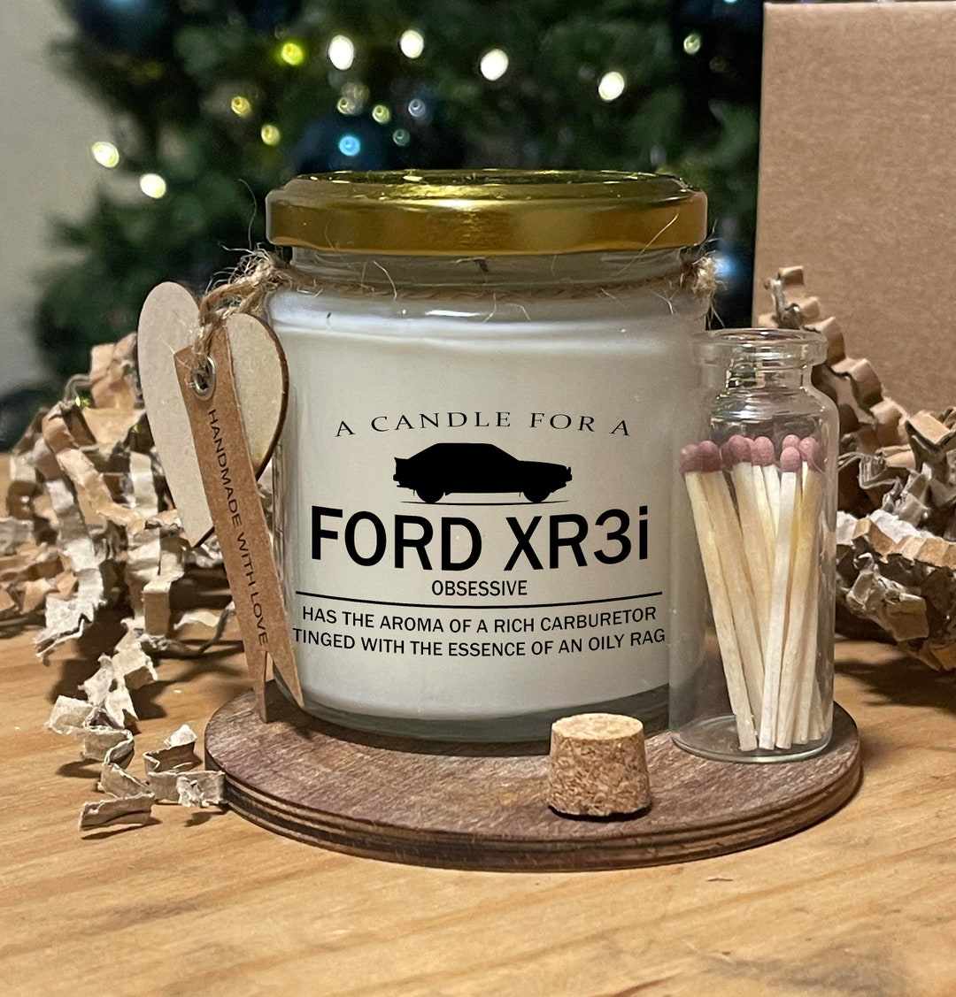 Ford Xr3i Obsessive Candle Gift, Soy Wax & Matches - Etsy