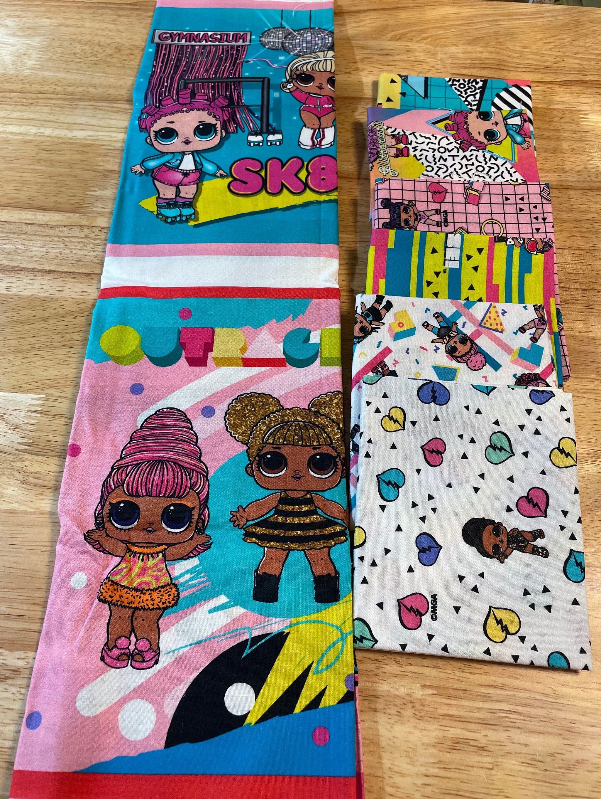 L.O.L Surprise Dolls Fat Quarter Bundle - Etsy
