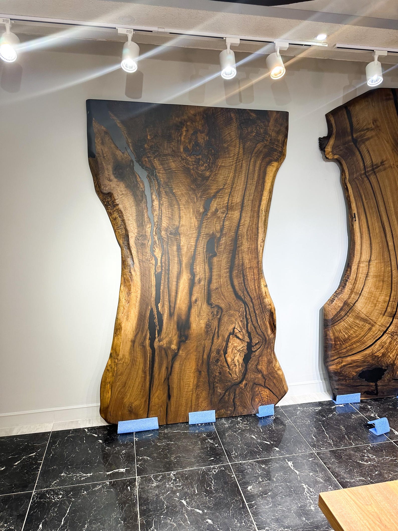 One Piece Slab Dining Table - One of A Kind Wood Slab Table - Live Edge ...