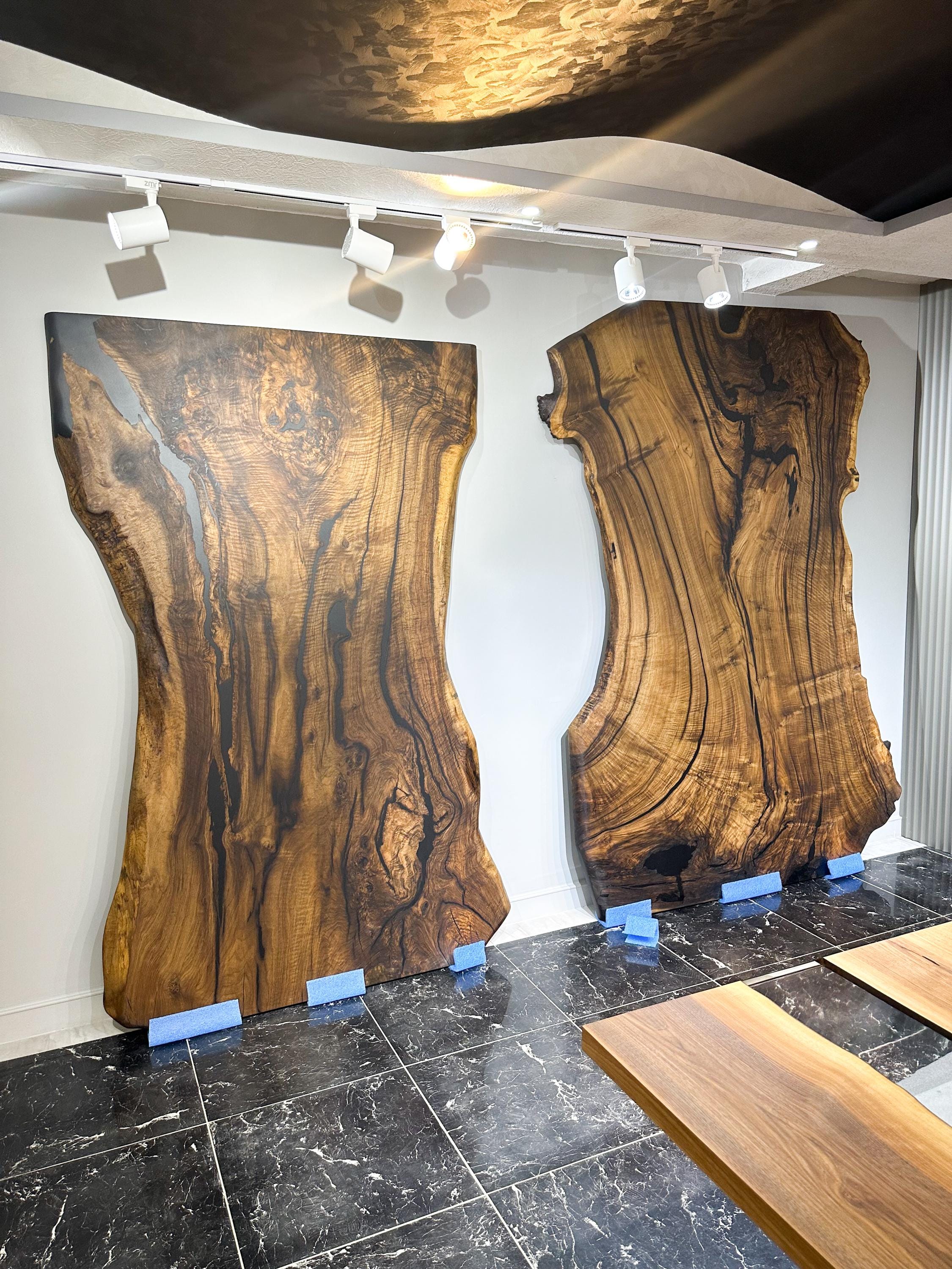 One Piece Slab Dining Table - One of A Kind Wood Slab Table - Live Edge ...