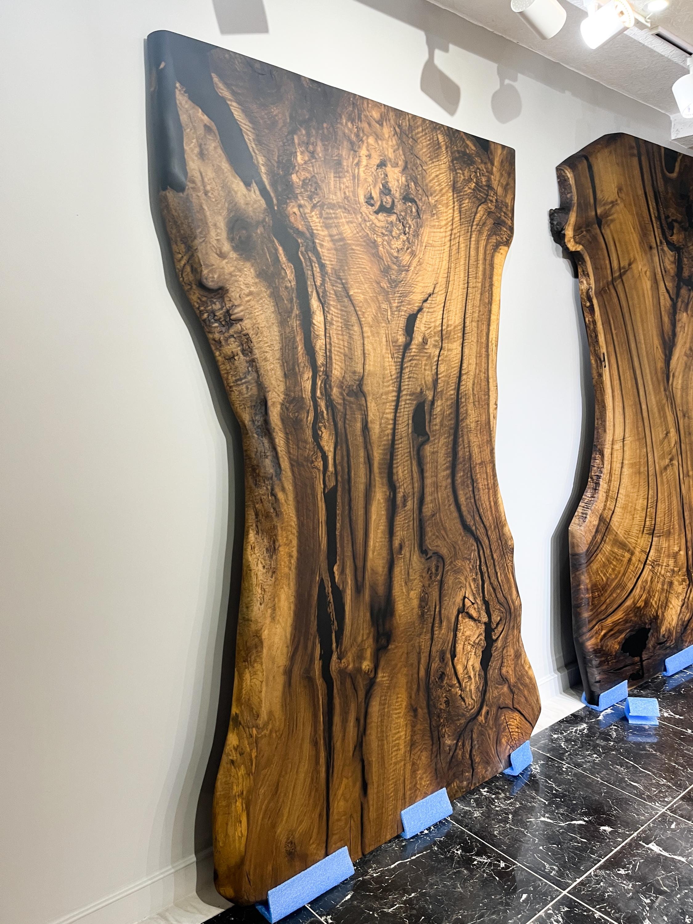 One Piece Slab Dining Table - One of A Kind Wood Slab Table - Live Edge ...