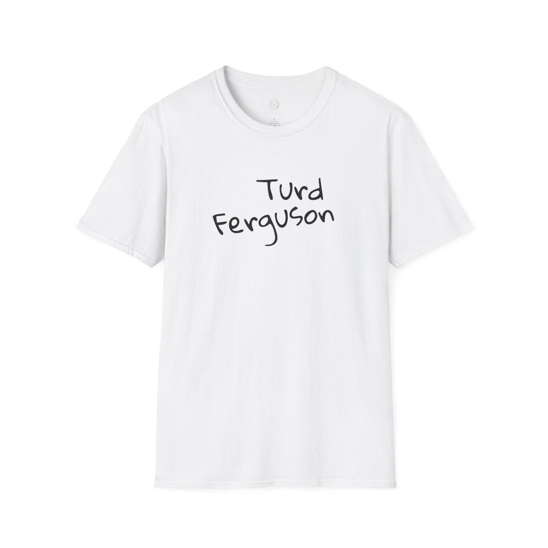 Turd Ferguson SNL Humor Tee, Celebrity Jeopardy Shirt, Novelty Tshirt ...