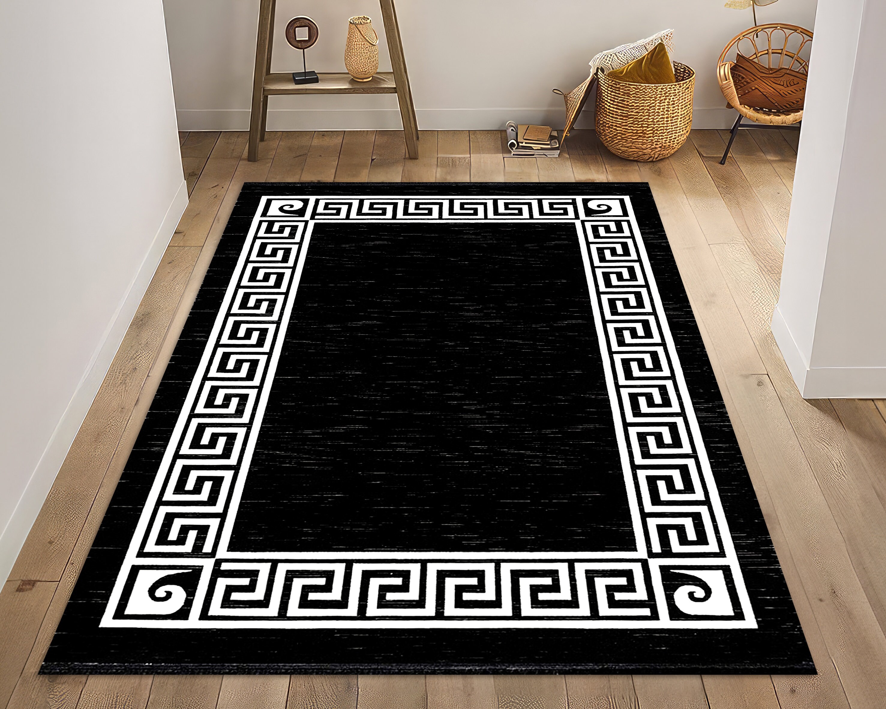 Classroom Clip Art Black And White Rug