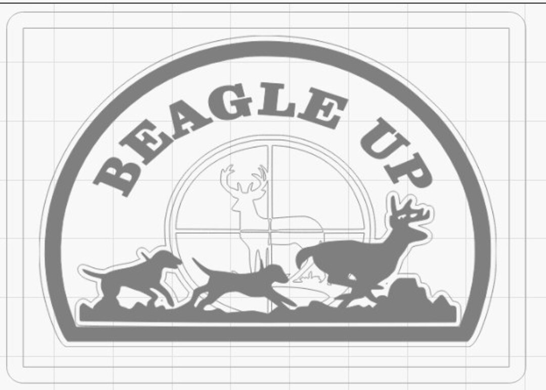 BEAGLE UP SVG - Etsy