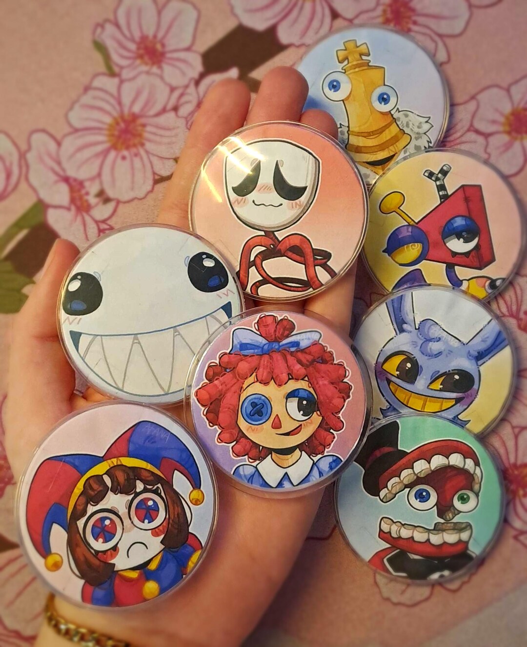 The Amazing Digital Circus! [5.6cm Buttons] - Etsy