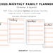 Printable Family Calendar 2025, Planner, Wall Calendar, Family ...