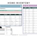 Home Inventory Excel Template ∙ Family Shareable ∙ Asset Protection ∙ ...
