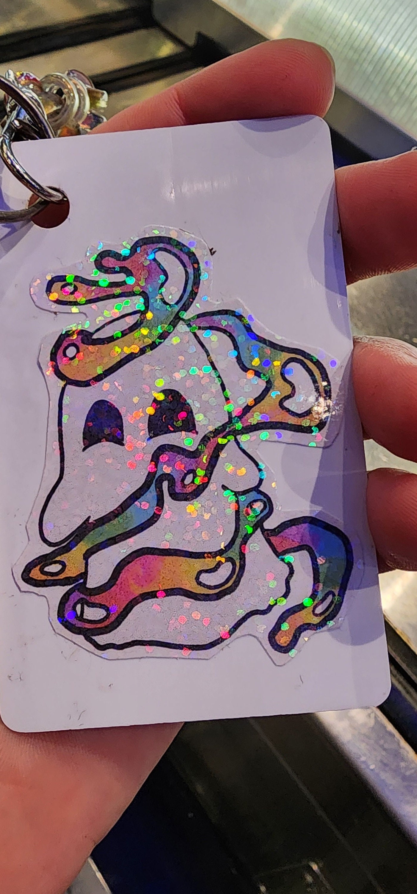 Stickers Paper Sticker Clear Sticker Shiny Sticker Colorful Rainbow ...