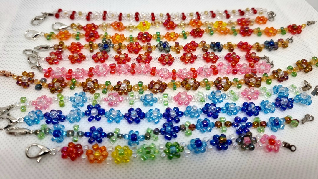 Design Your Own Personalised Beaded Bracelet. Handmade - Etsy