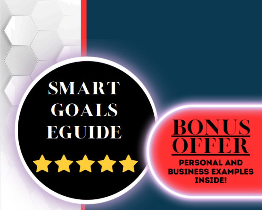 Smart Goals Workbook Guide, Ebook Pdf, Eguide Self Development ...
