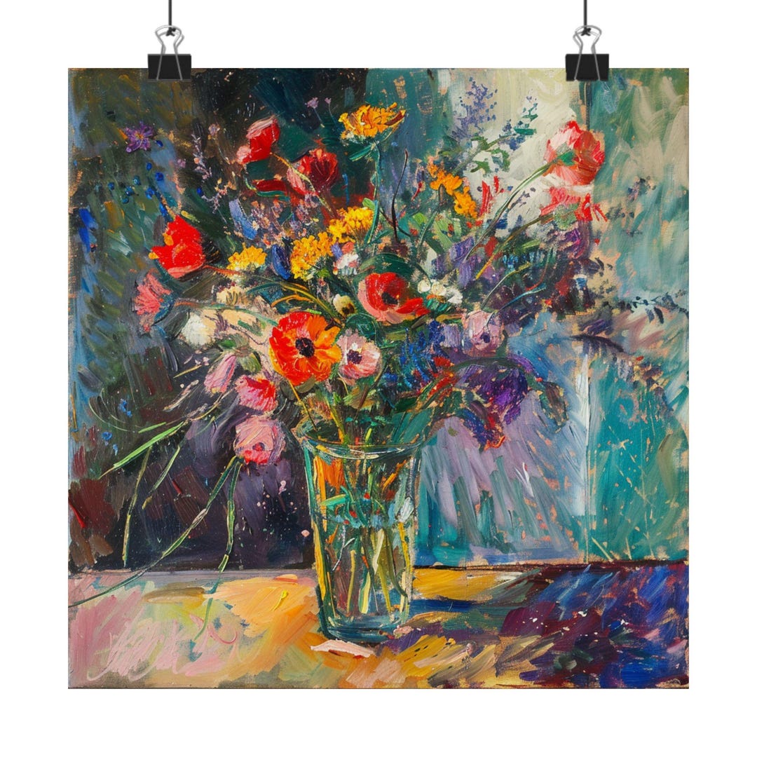 Wildflowers, Fauvism Poster - Etsy