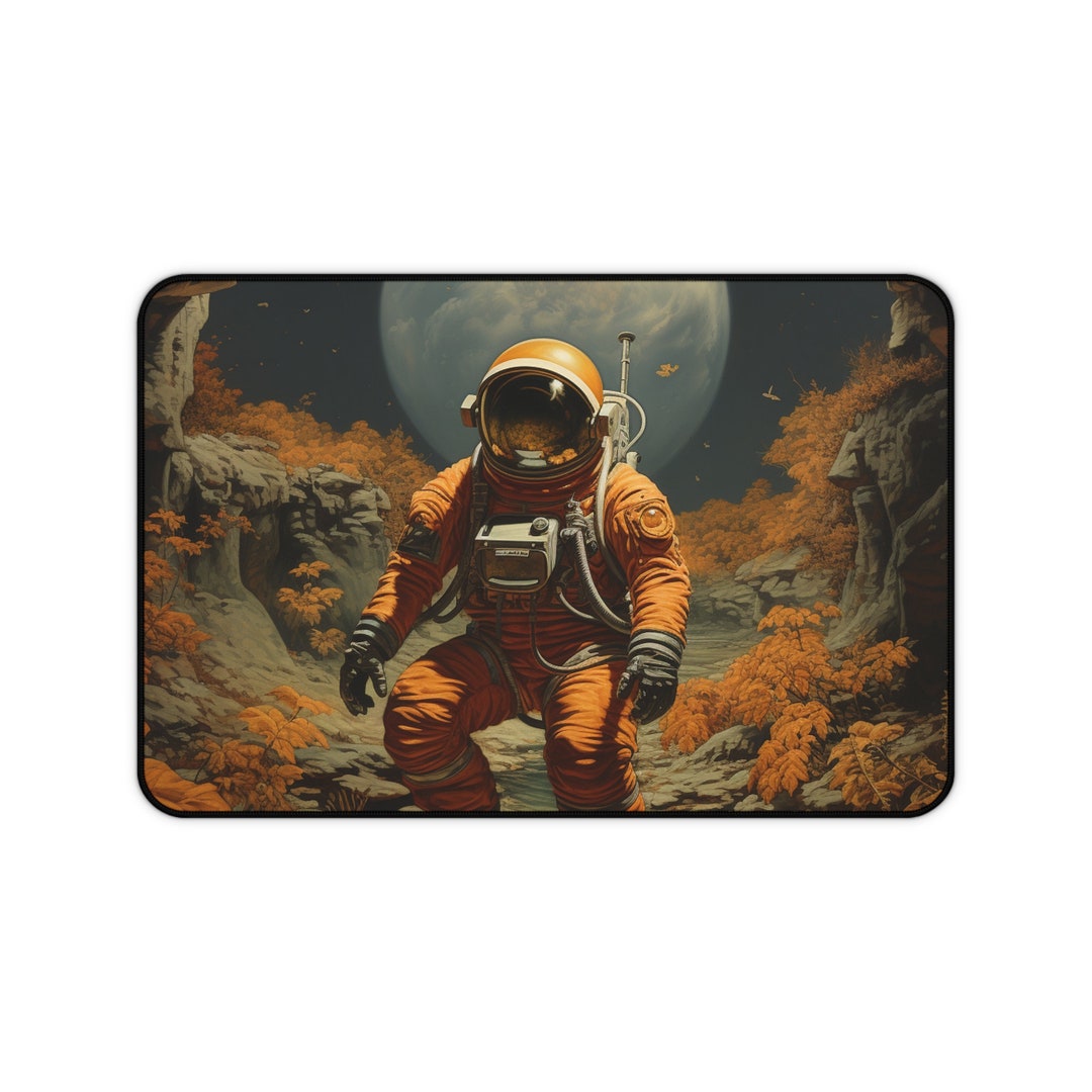 Astronaut Space Desk Mat - Etsy