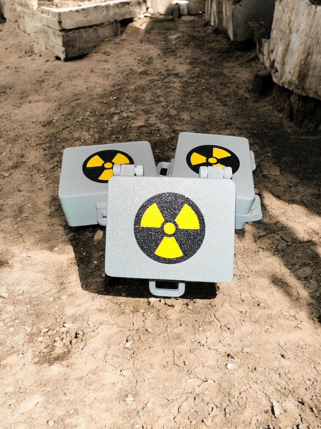 3D Printed Nuclear Briefcase Fidget • Mini Stress Relief Toy • Spy ...