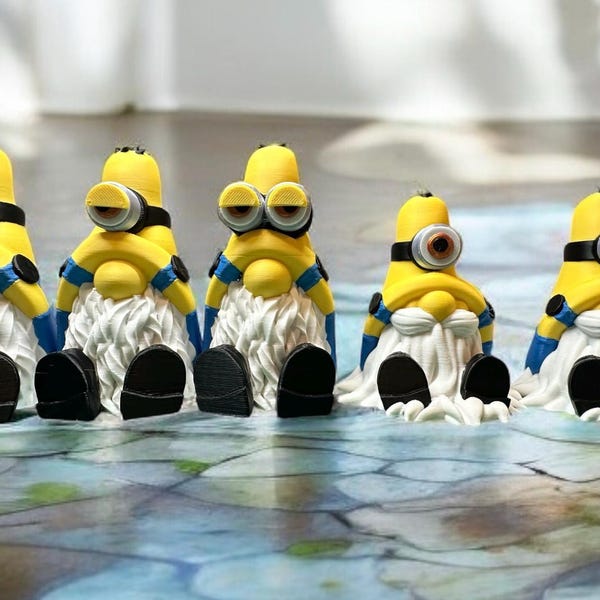 Minion Gnome - Etsy