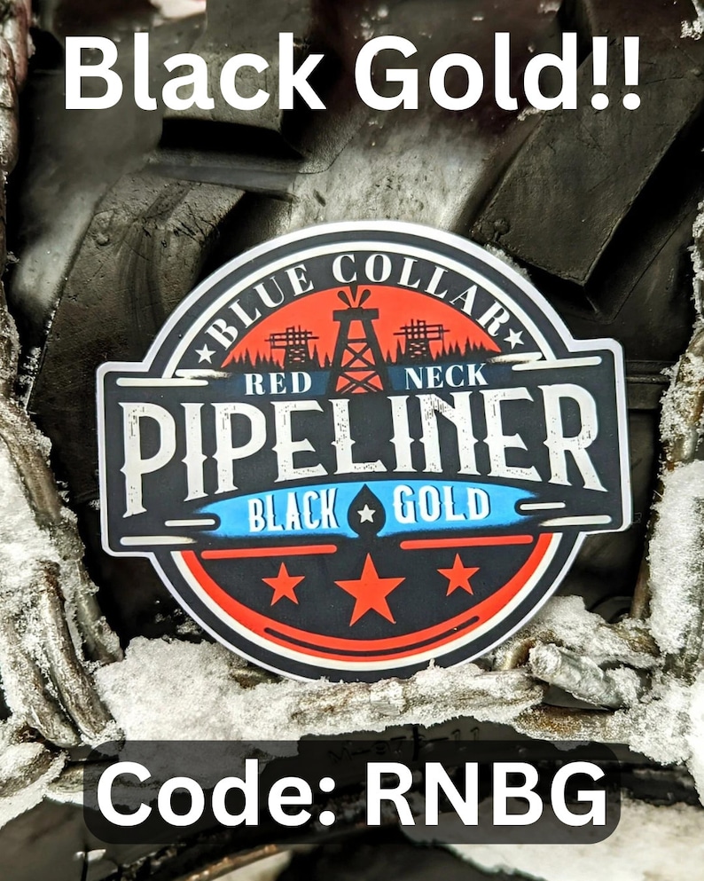 Funny Blue Collar Pipeliner Hard Hat Sticker Packs for Construction ...