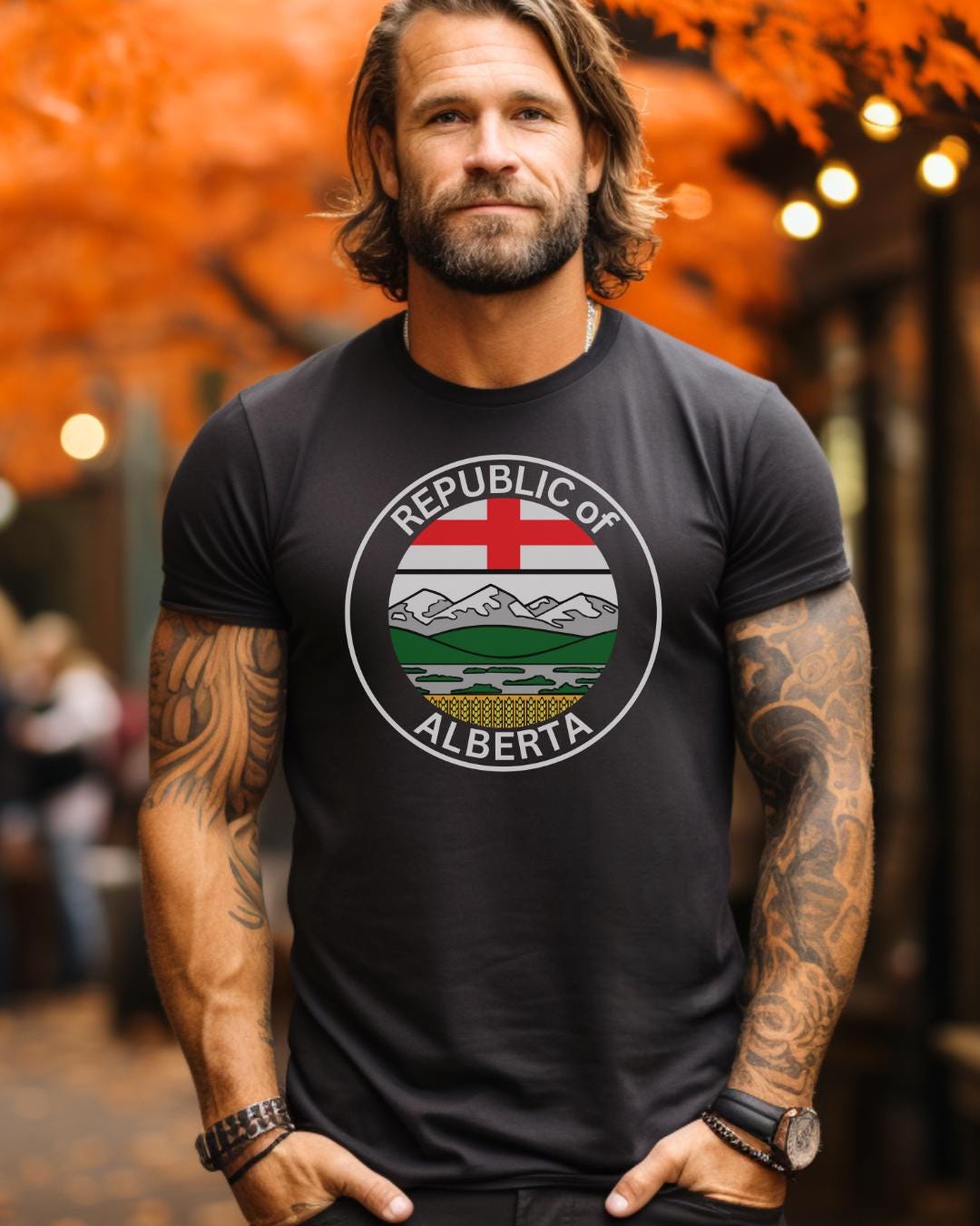 Republic of Alberta T-shirt, Alberta Strong Tee, Berta Conservative ...