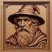 10 Packs Elder Wizards PNG Laser Engraving Templates, 3d Illusion ...