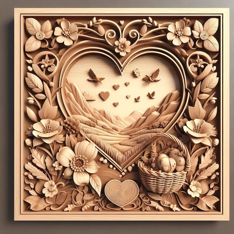 Valentines PNG Engraving Templates, 3d Illusion, Laserburn Art, Laser ...